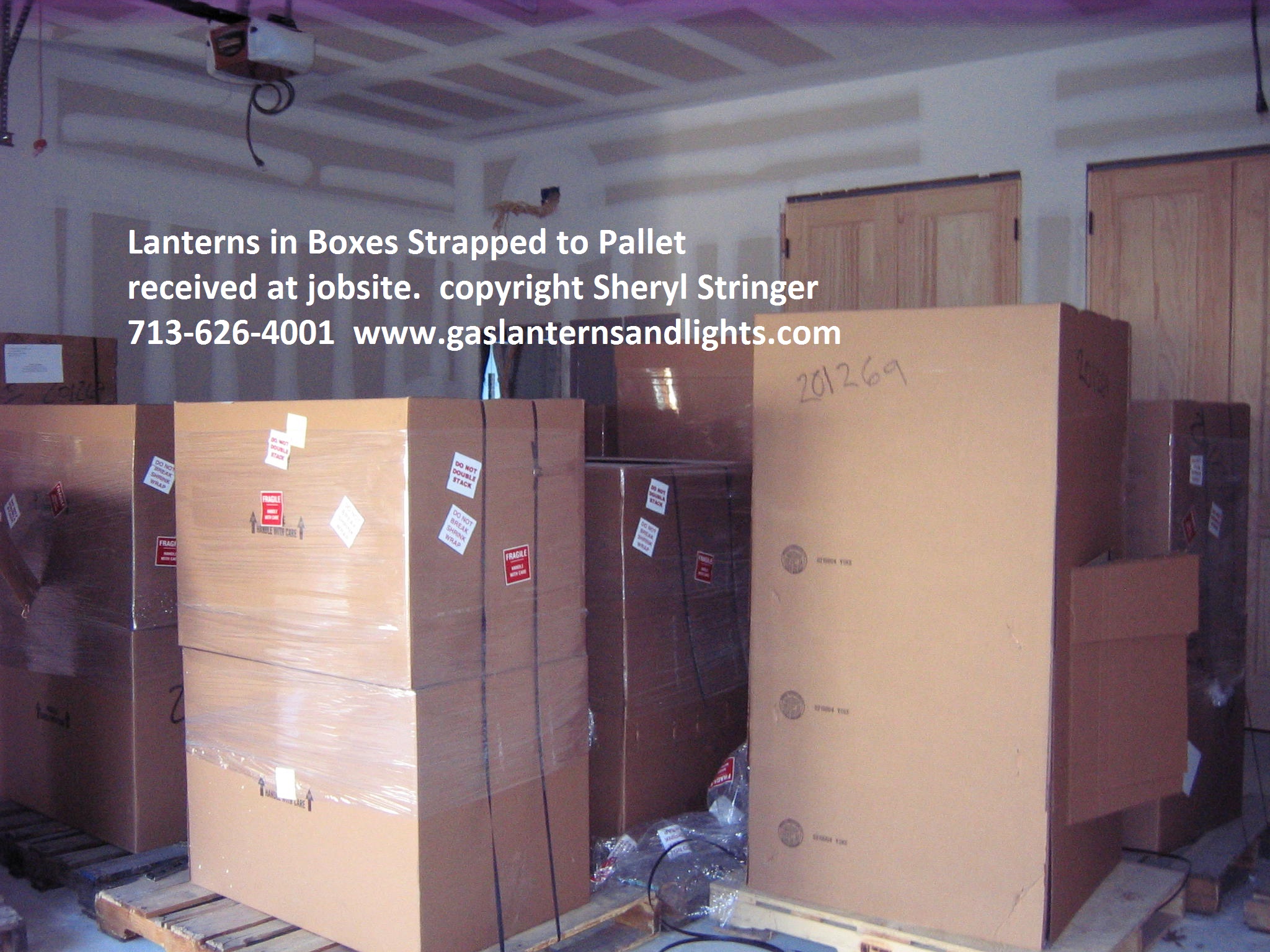 Gas Lantern Installation - Gas Lanterns and Lights