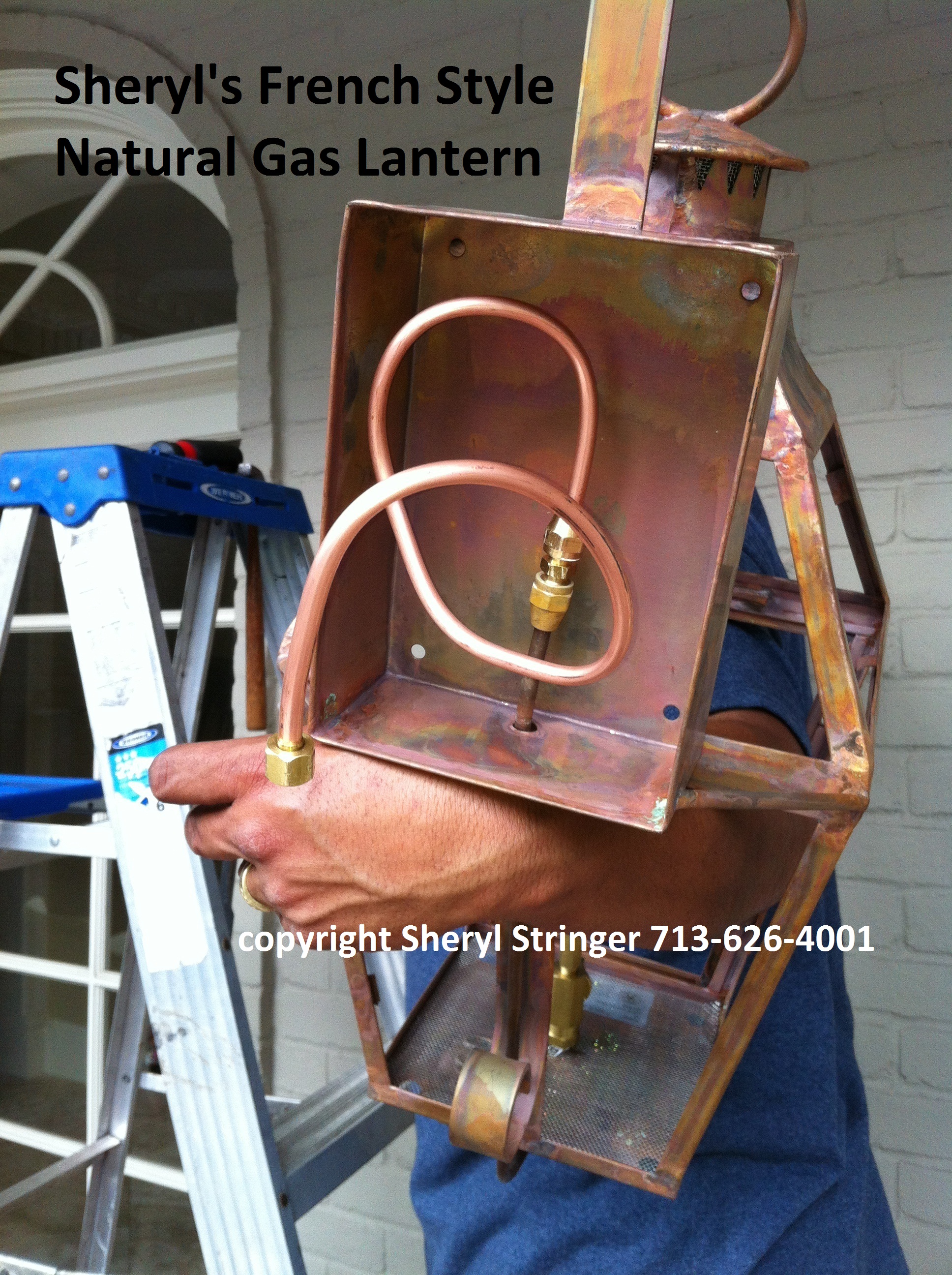 Gas Lantern Installation - Gas Lanterns and Lights