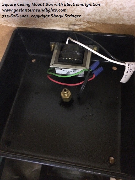 Gas Lantern Installation - Gas Lanterns and Lights