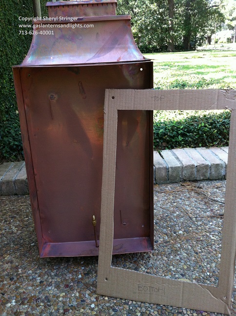 Gas Lantern Installation - Gas Lanterns and Lights